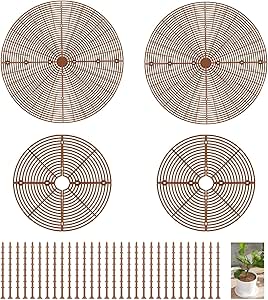 Amazon.com: 4PCS Plant Pot Soil Grid, Plastic Plant Pot Cover 20.5 Inch ...