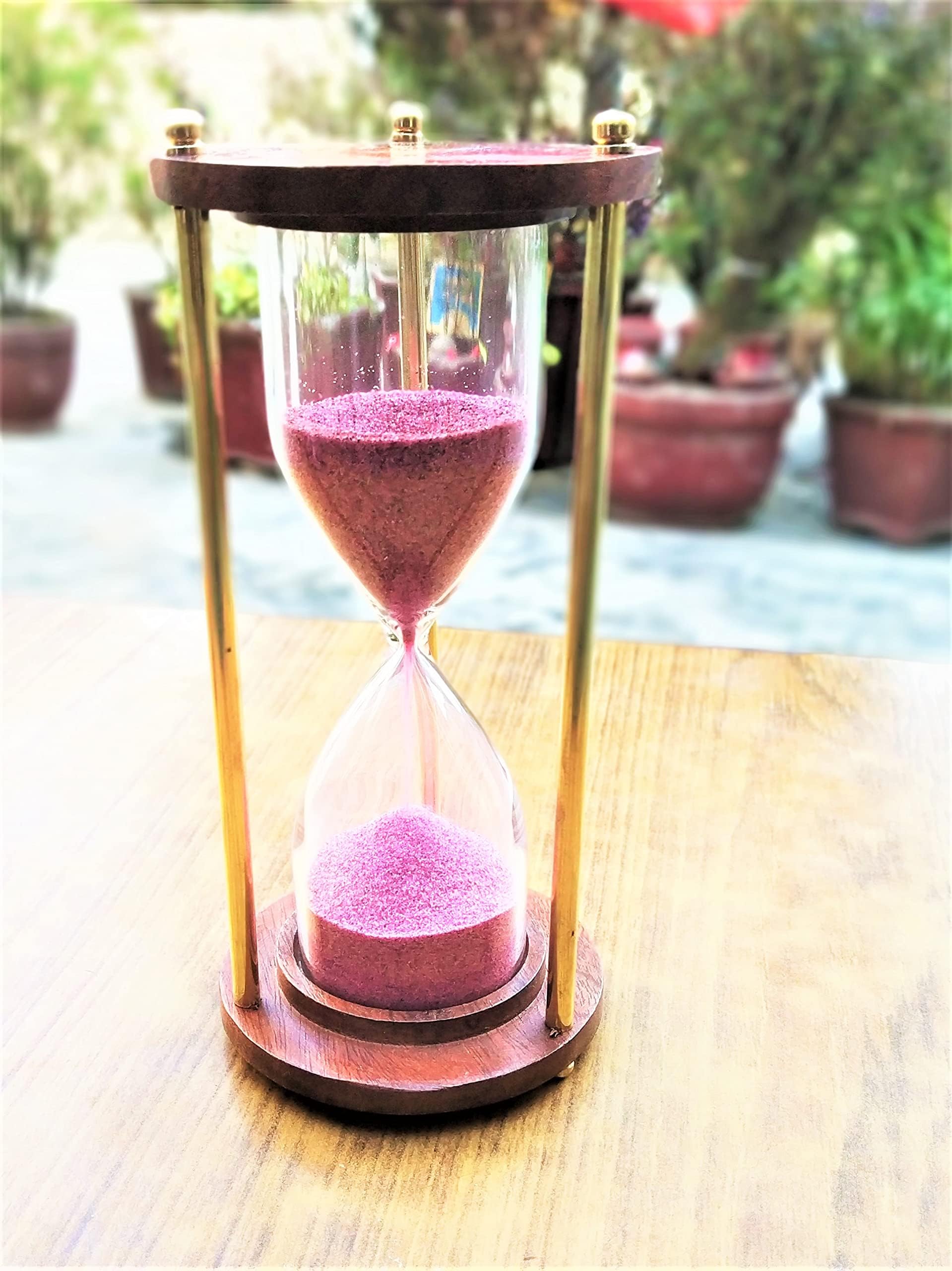 Confidence Sand Timer Hour Glass Clock Home Decor Ideal for Exercise ...