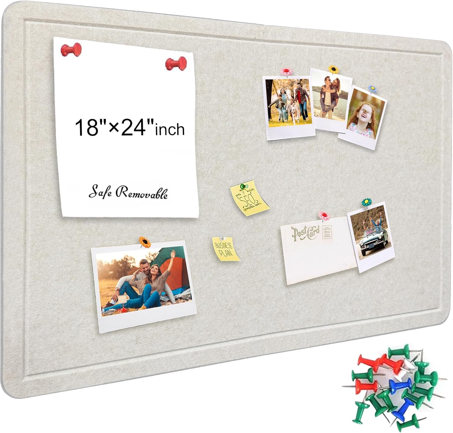 Amazon.com : Yunihome Large Bulletin Board - Foldable 24x18 Inches Cork ...
