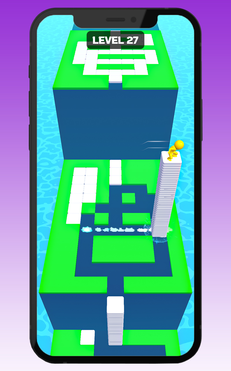 Stack Dash Maze Cube Tower Surfer 3D - Collect Color Cubes Runner Challenge - App on Amazon Appstore