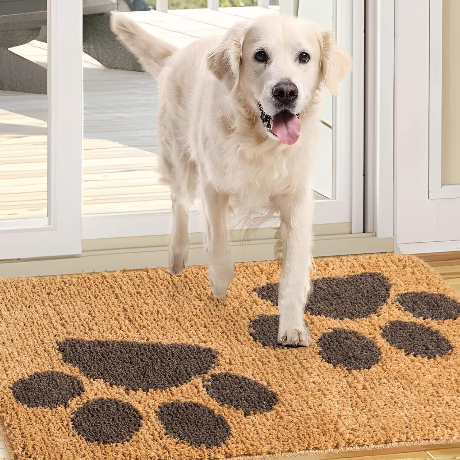Amazon.com : QYJinlida Pet Bed Mat, 19.5" x 31.5", Dog Door Mat, Non ...
