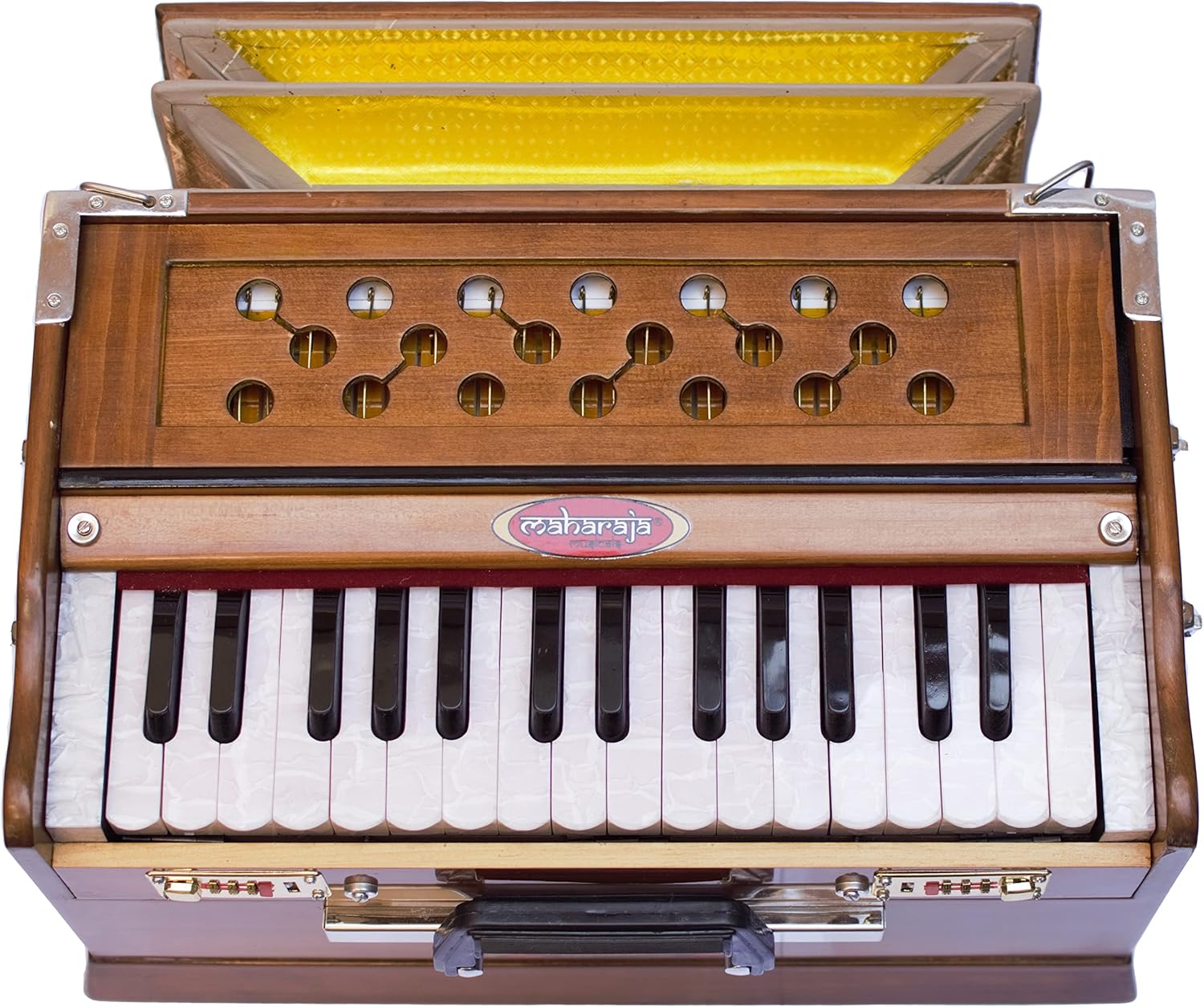 Amazon.com: Maharaja Musicals, Portable Harmonium, Model 2024-25 Small ...