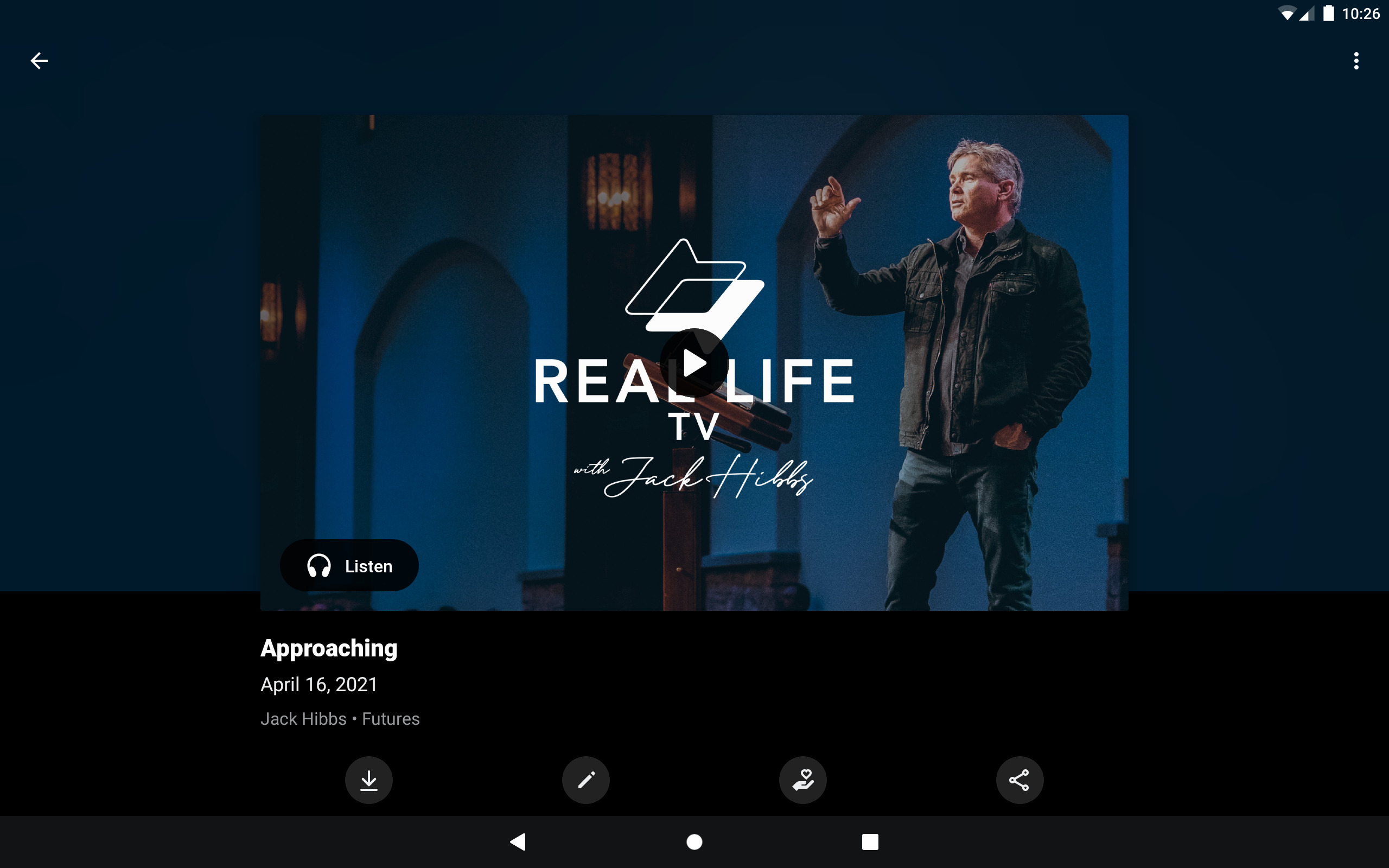 Real Life with Jack Hibbs - App on Amazon Appstore