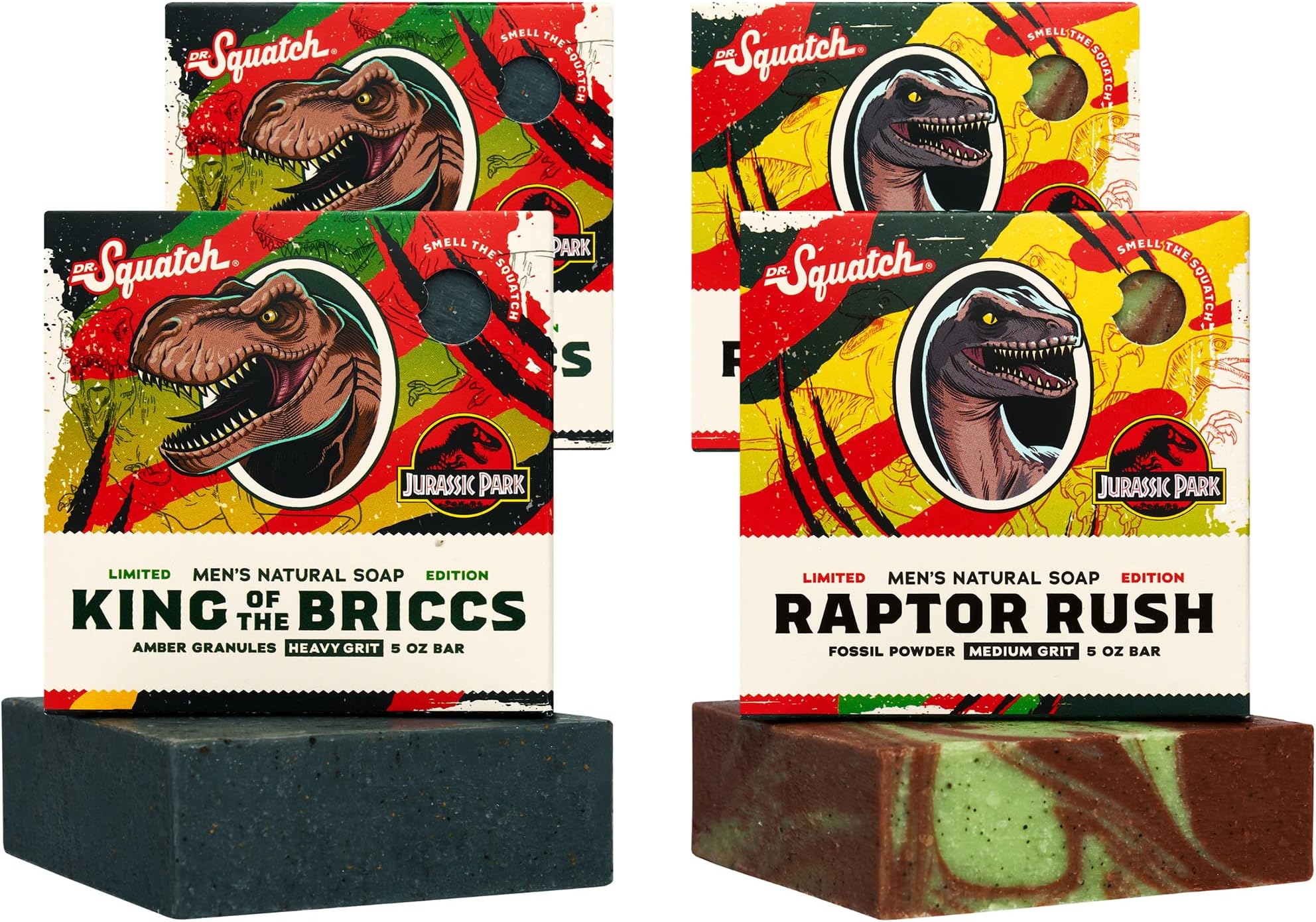 Amazon.com : Dr. Squatch Soap Harry Potter Collection with Collector's ...