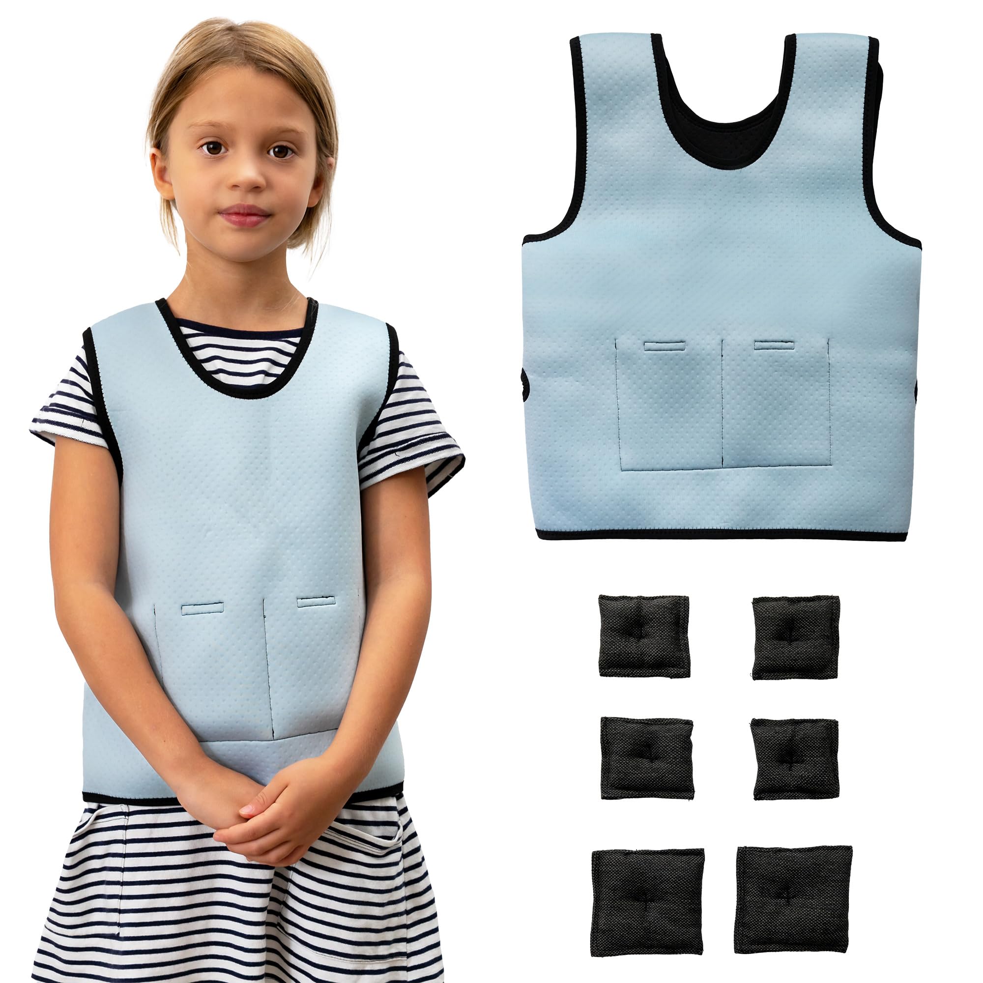 Snapklik.com : Weighted Vest For Kids Adjustable Weighted Vest ...