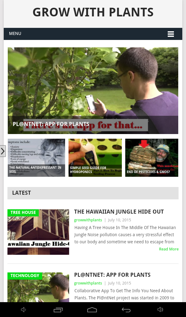 Grow With Plants - App on Amazon Appstore