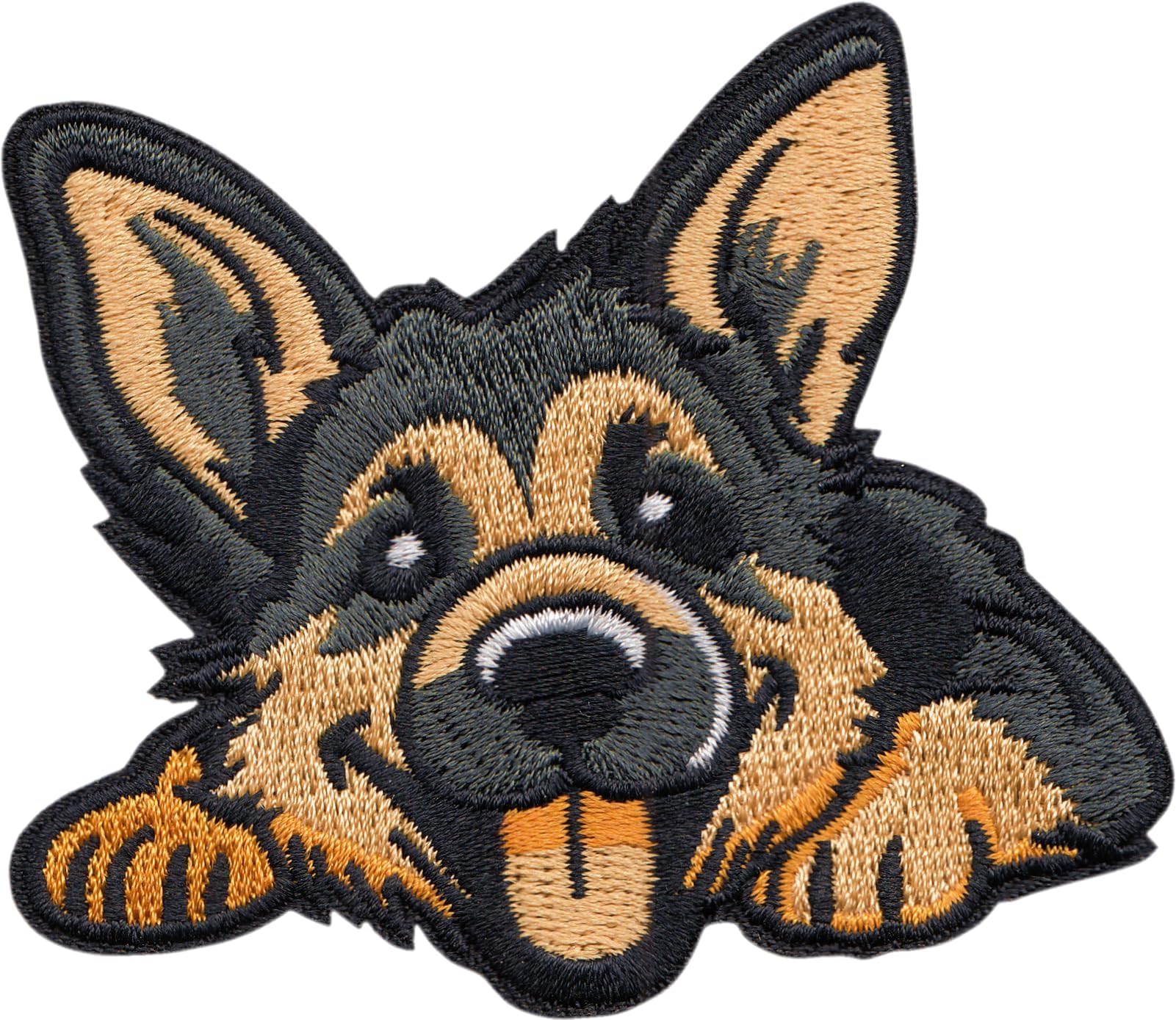 Amazon.com: PP Patch German Shepherd Alsatian Dog Pet Cartoon ...
