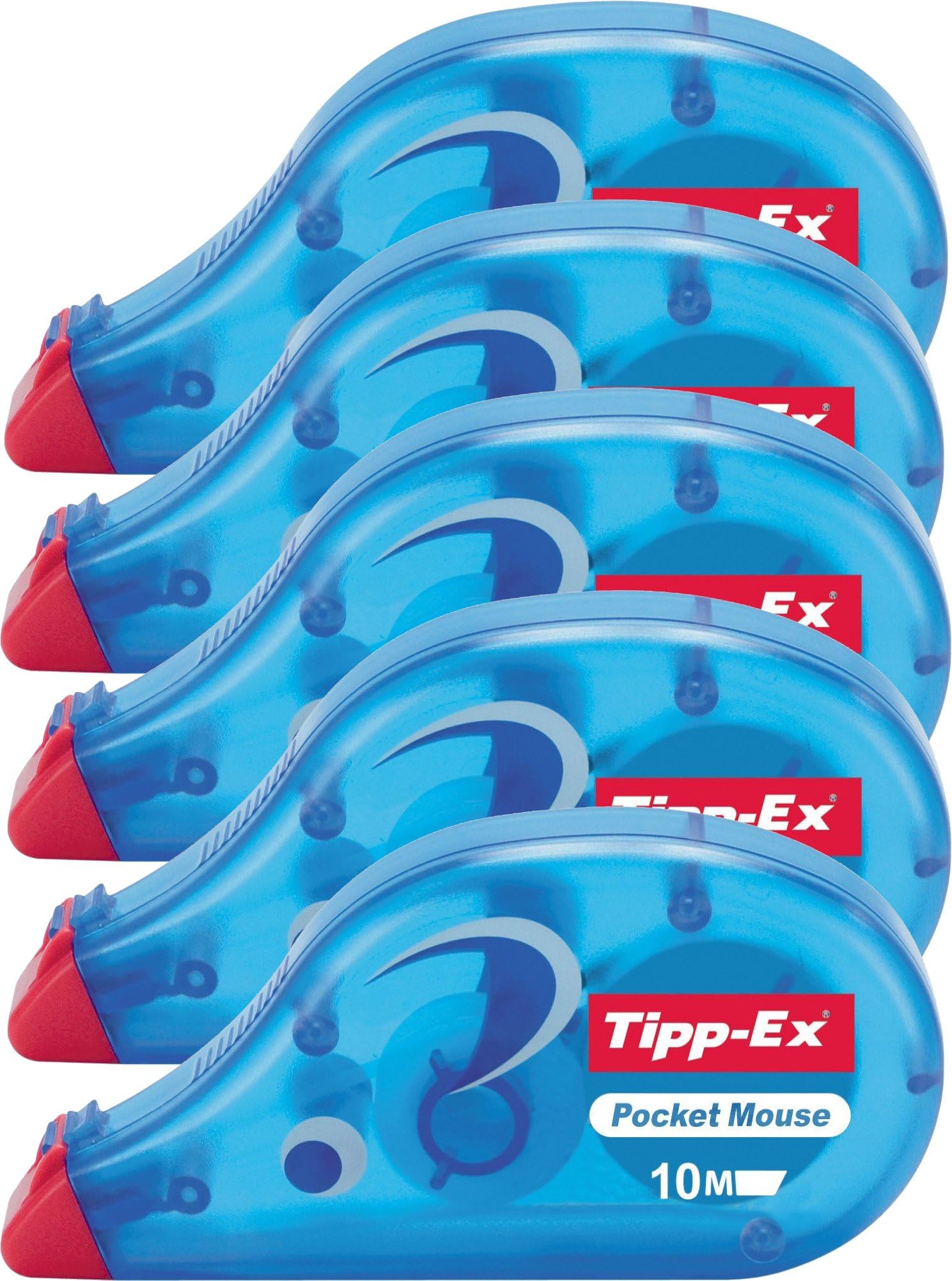 Bic Tipp-Ex Mini Pocket Mouse Correction Tape – Pack of 2 + 1,white ...