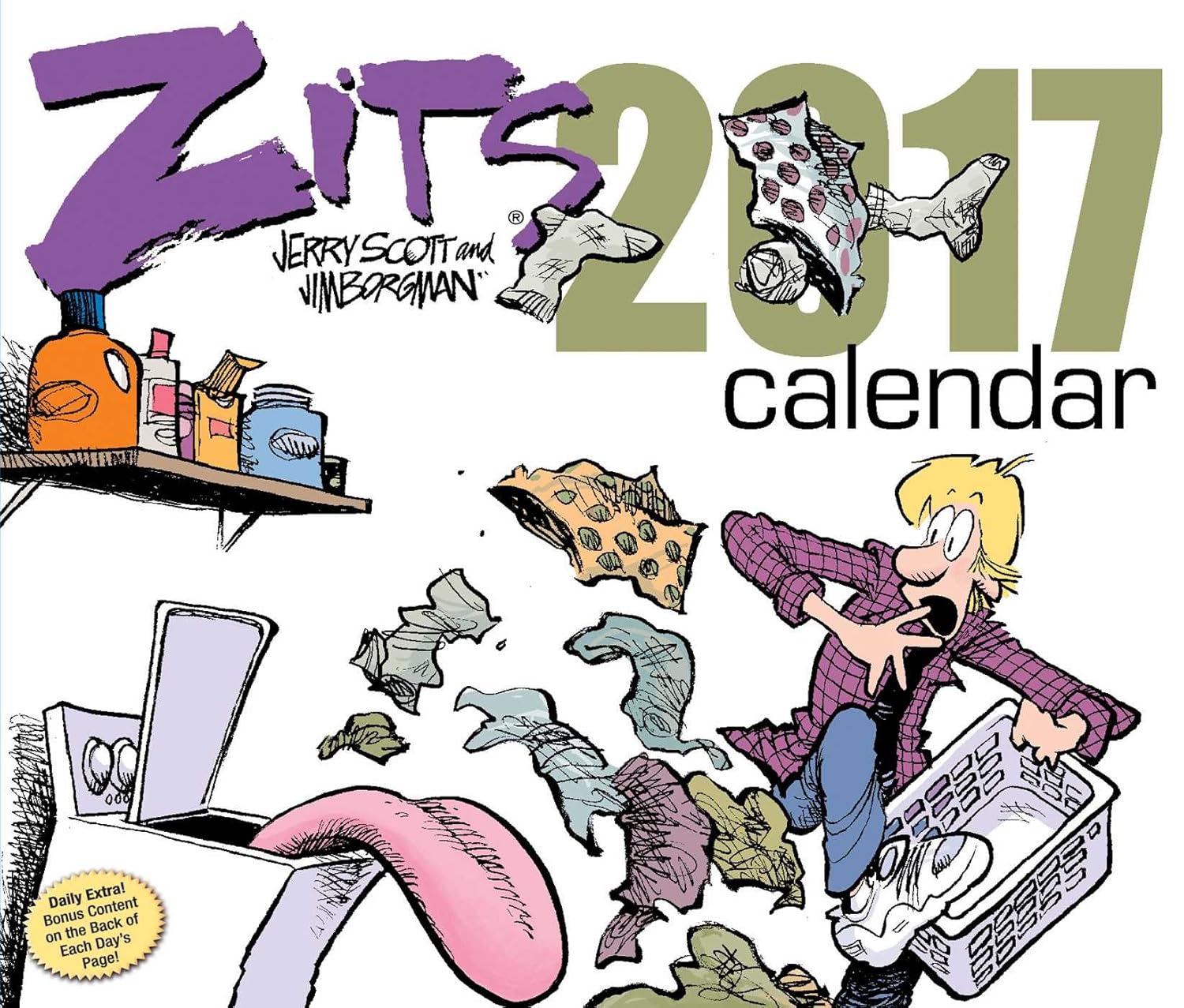 Zits 2017 Day-to-Day Calendar : Scott, Jerry, Borgman, Jim: Amazon.in ...