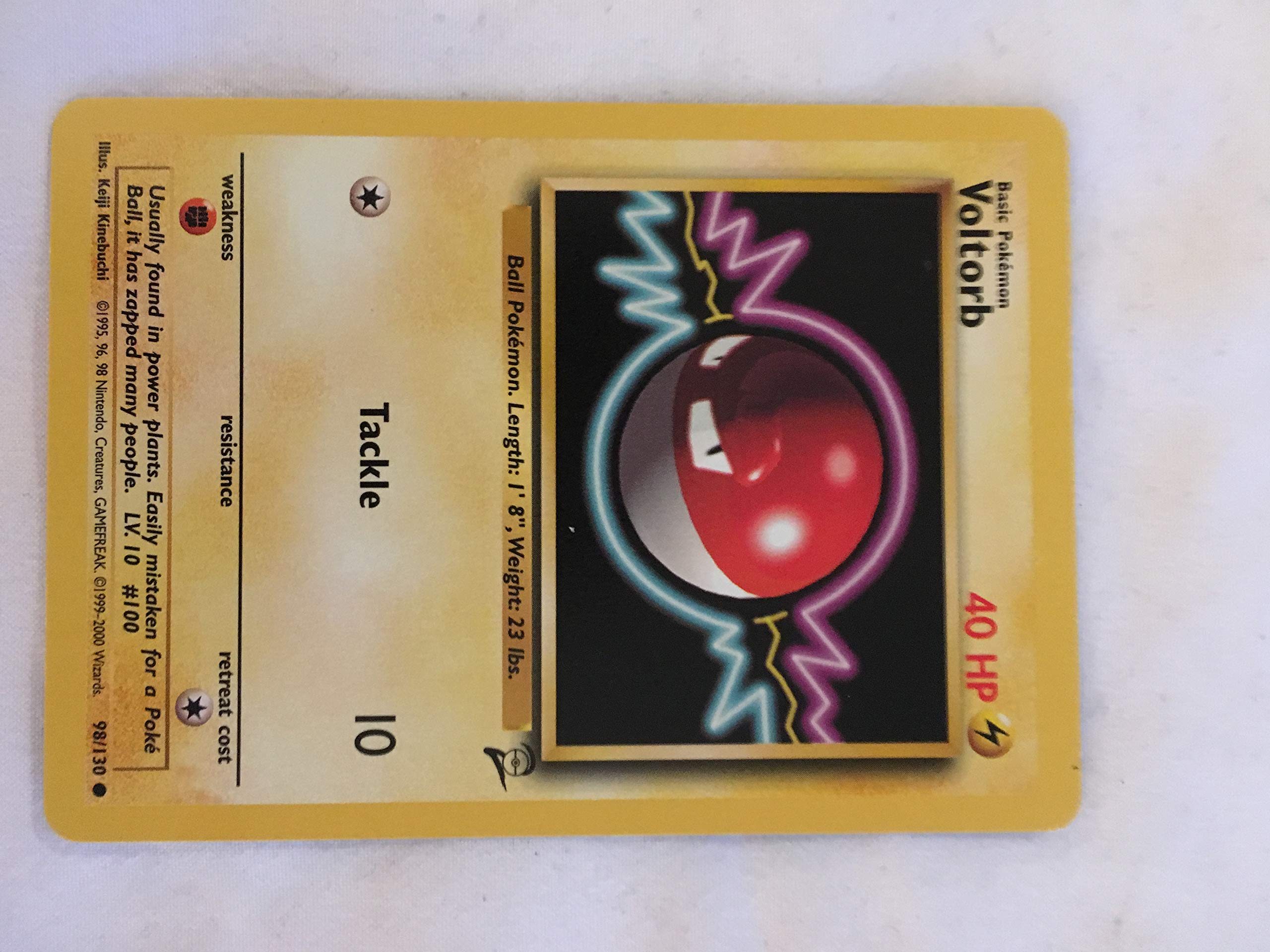 Pokemon Voltorb Card
