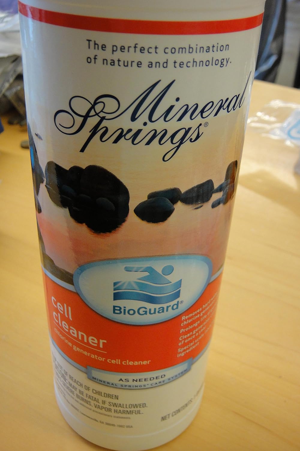 BioGuard Mineral Springs Cell Cleaner - 1 qt : Amazon.co.uk: Garden