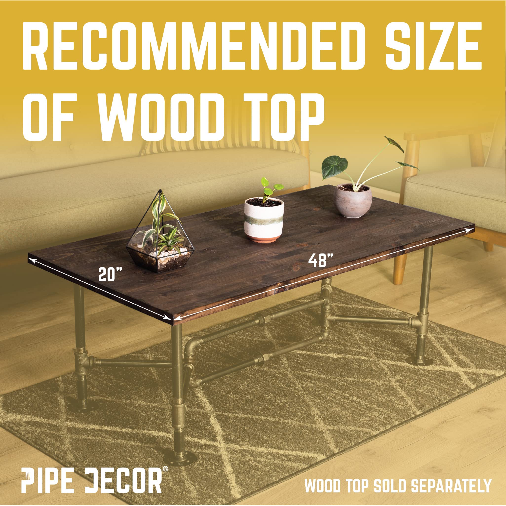 Black Pipe Wood Furniture
