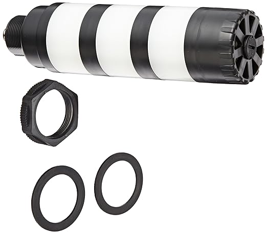 Banner TL50GYRAQ EZ Light Audible LED Tower Light, 5-Pin European ...