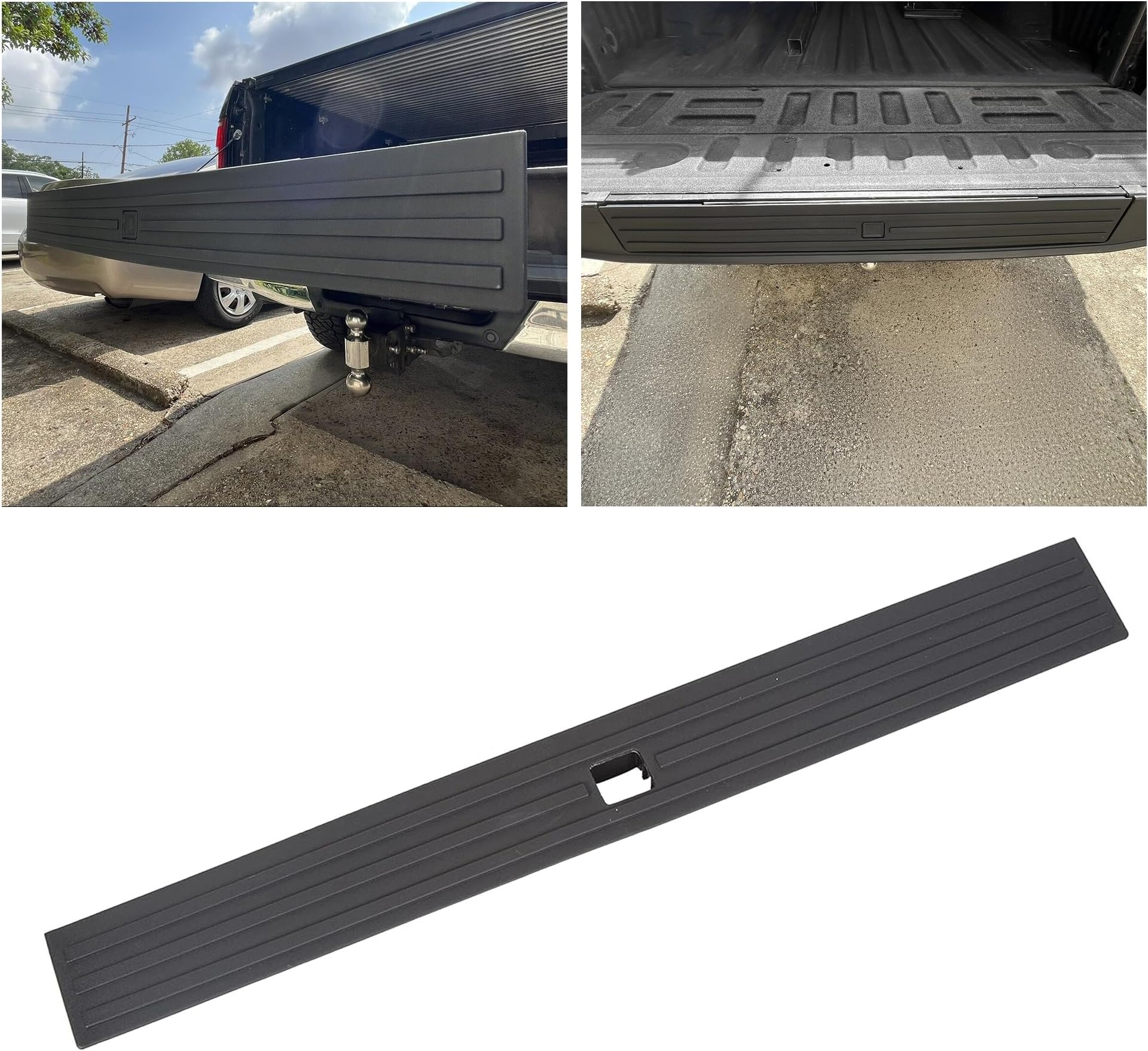 Amazon.com: HECASA Center Flexible Flex Step Tailgate Cap Pad Molding ...