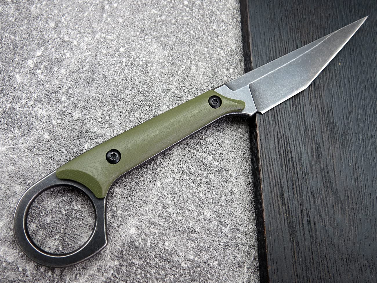 Snapklik.com : Ccanku C1140 Fixed Blade Knife,D2 Blade G10 Handle Claw ...