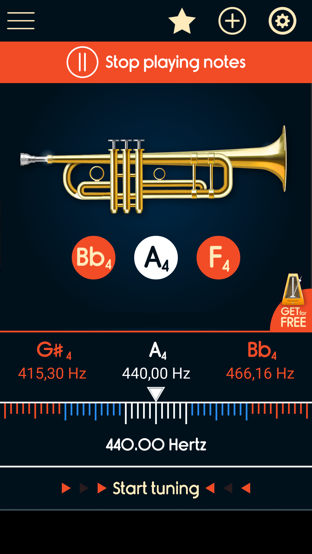 Master Trumpet Tuner - App on Amazon Appstore