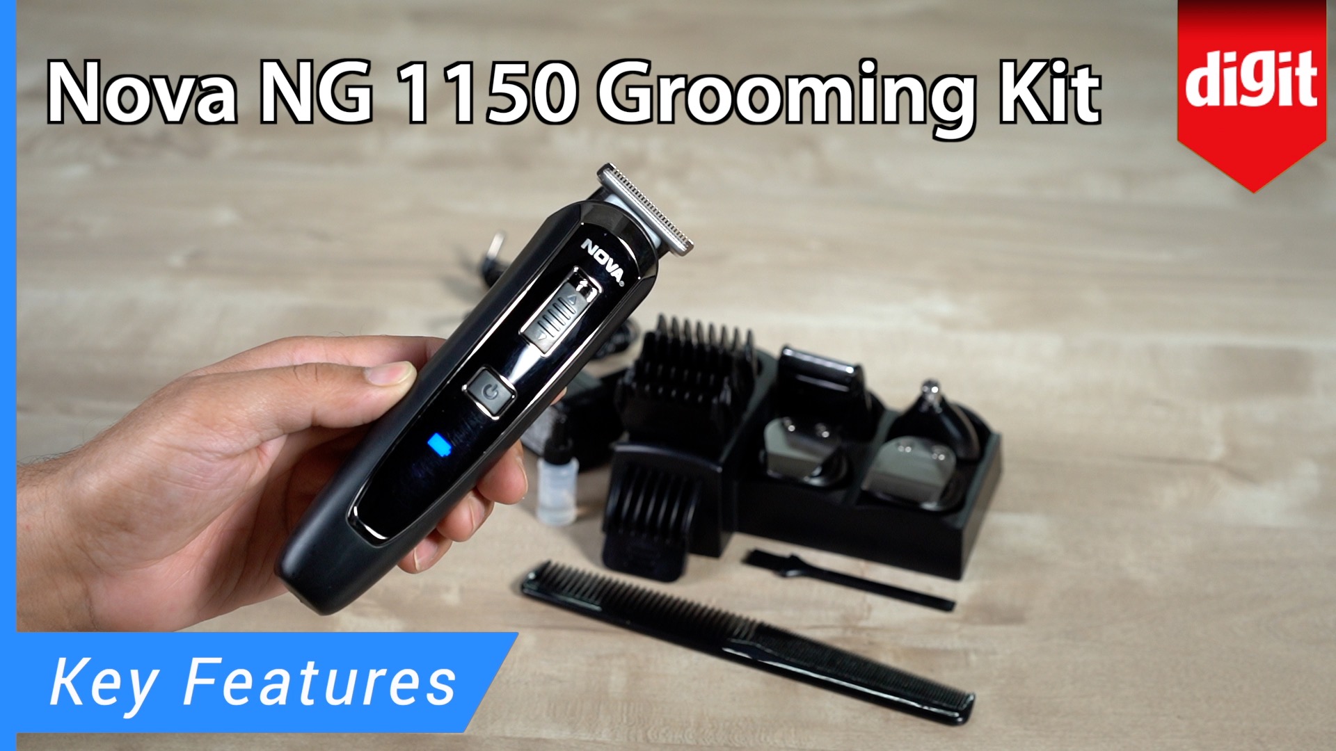 Watch Nova NG 1150 Grooming Kit Key Features on Amazon Live
