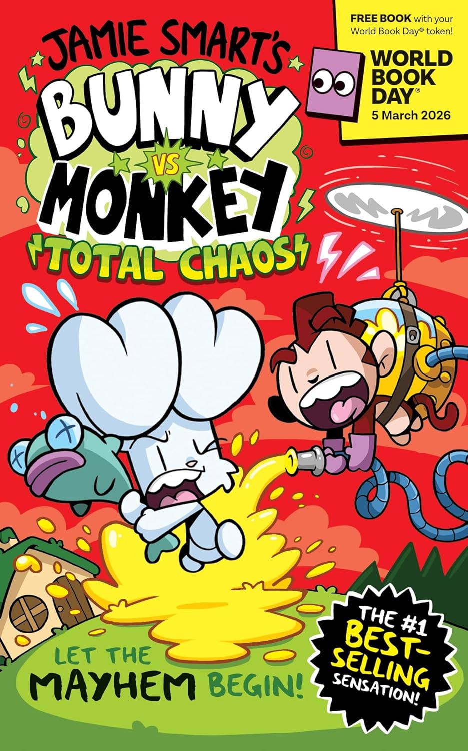 Bunny vs Monkey: Total Chaos!: World Book Day 2026 (a Phoenix Comic ...