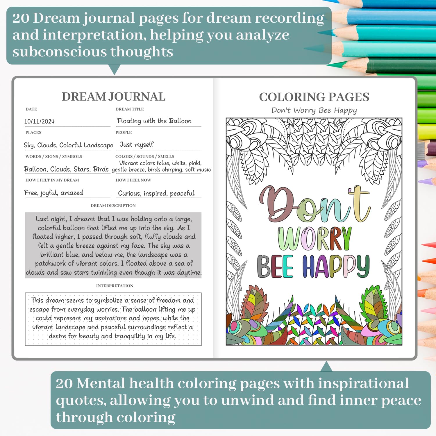 Cbt Mood Diary CBT Thought Diary Mood Tracker & Therapy Journal