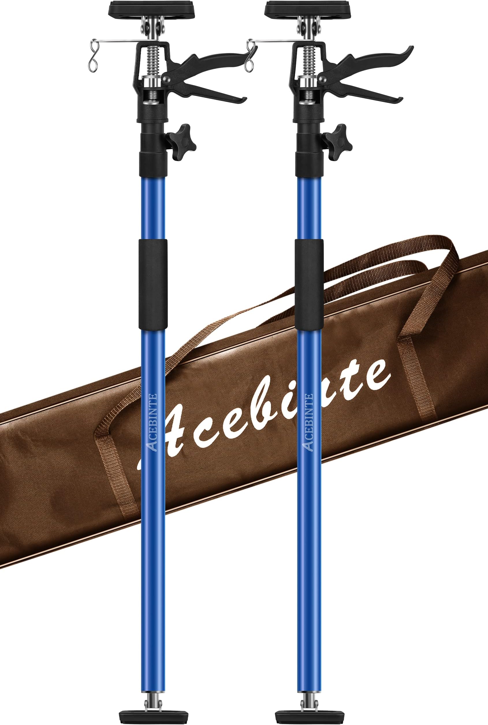 Amazon.com: Adjustable Telescopic Support Pole, Shelf Brackets, 7 - 18 ...