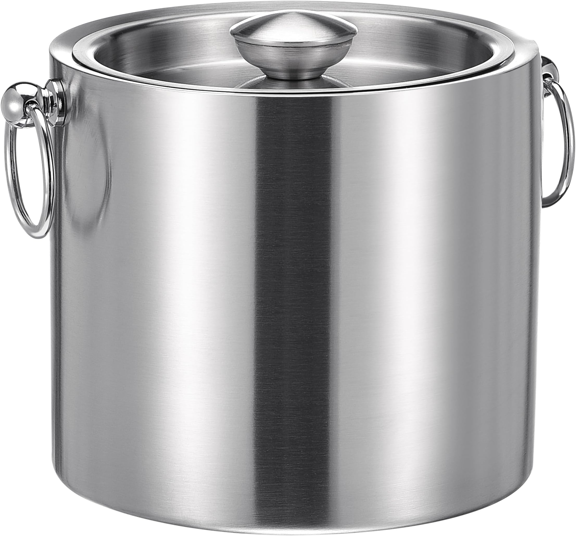 Amazon.com: CAOANTRY Ice Bucket with Lid & Tong- Well Made Insulated ...