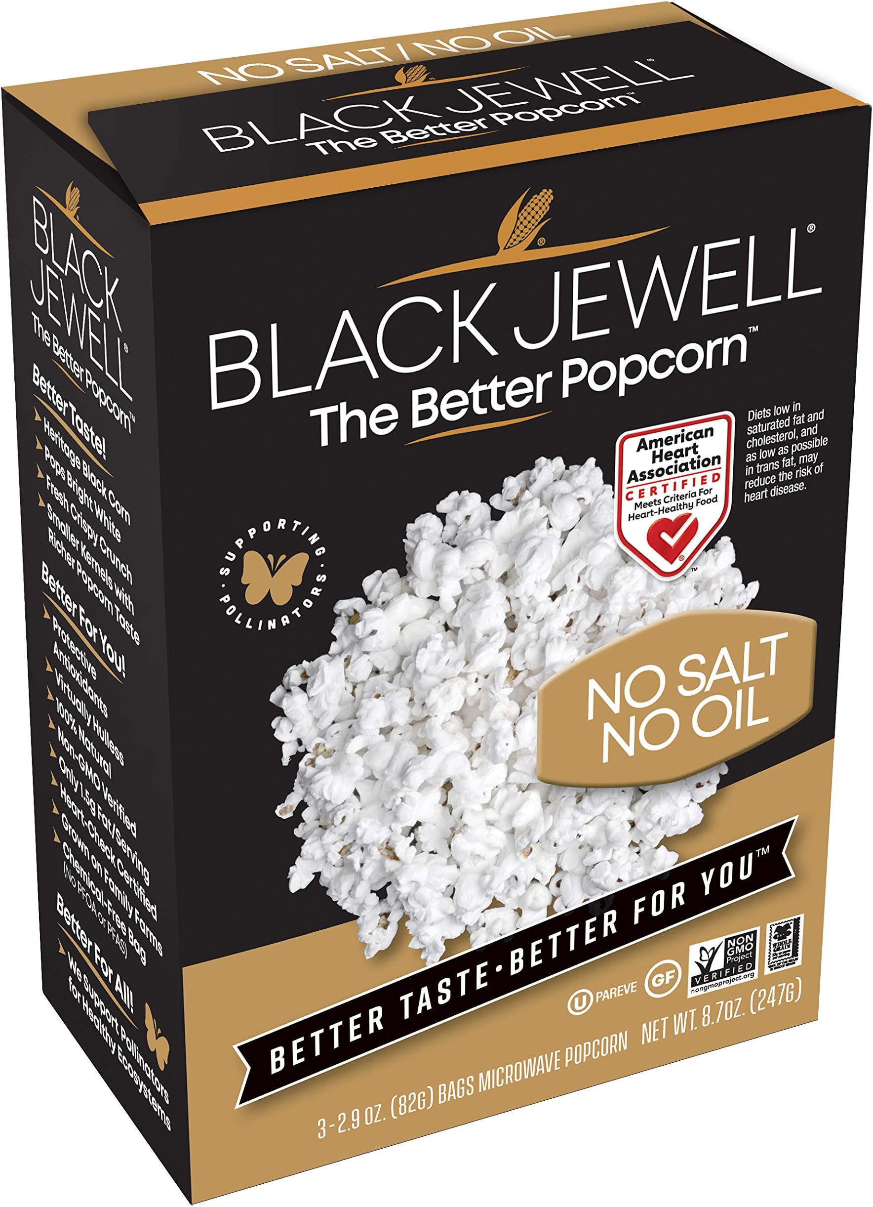 Amazon.com: 365 by Whole Foods Market, Organic No Oil or Salt Microwave ...