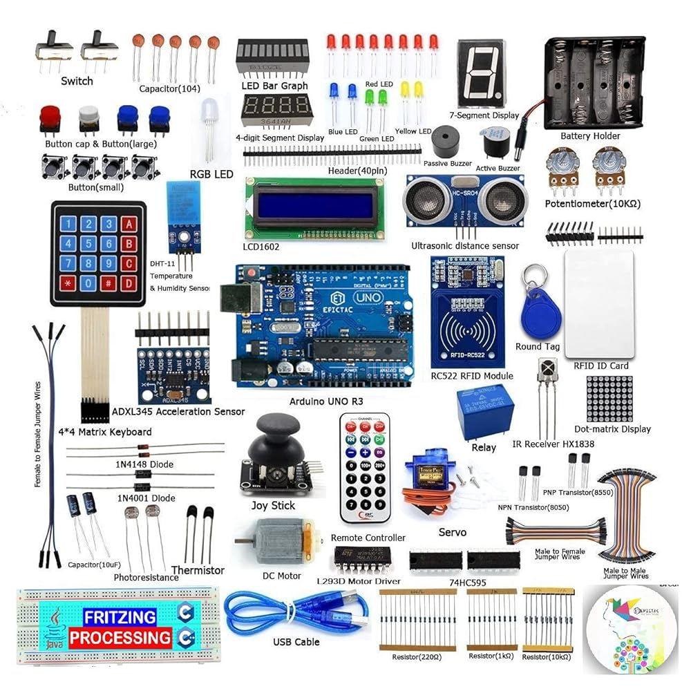 EPICTAC® Beginners Basic Starter Kit for Arduino Philippines | Ubuy