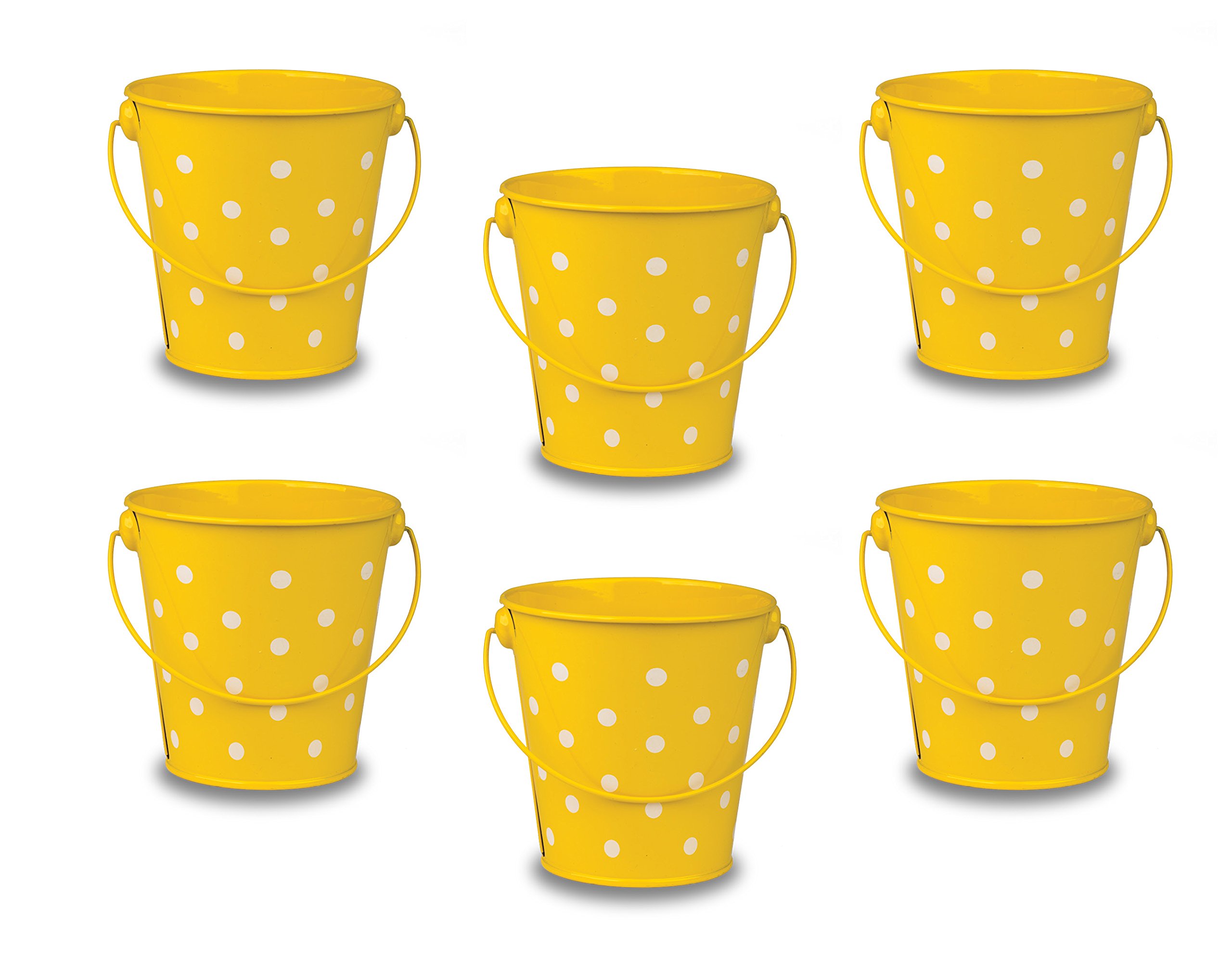 Amazon.com: Teacher Created Resources Buckets Set, Set of 6, Yellow ...