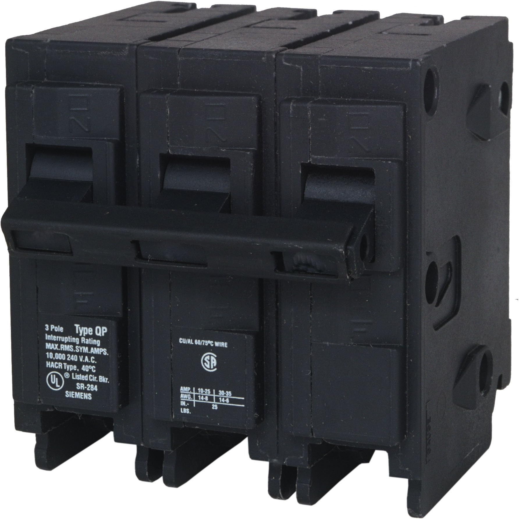 Siemens ED43B125 Circuit Breaker, Type ED4, 125 Amp, 3 Pole - Amazon.com