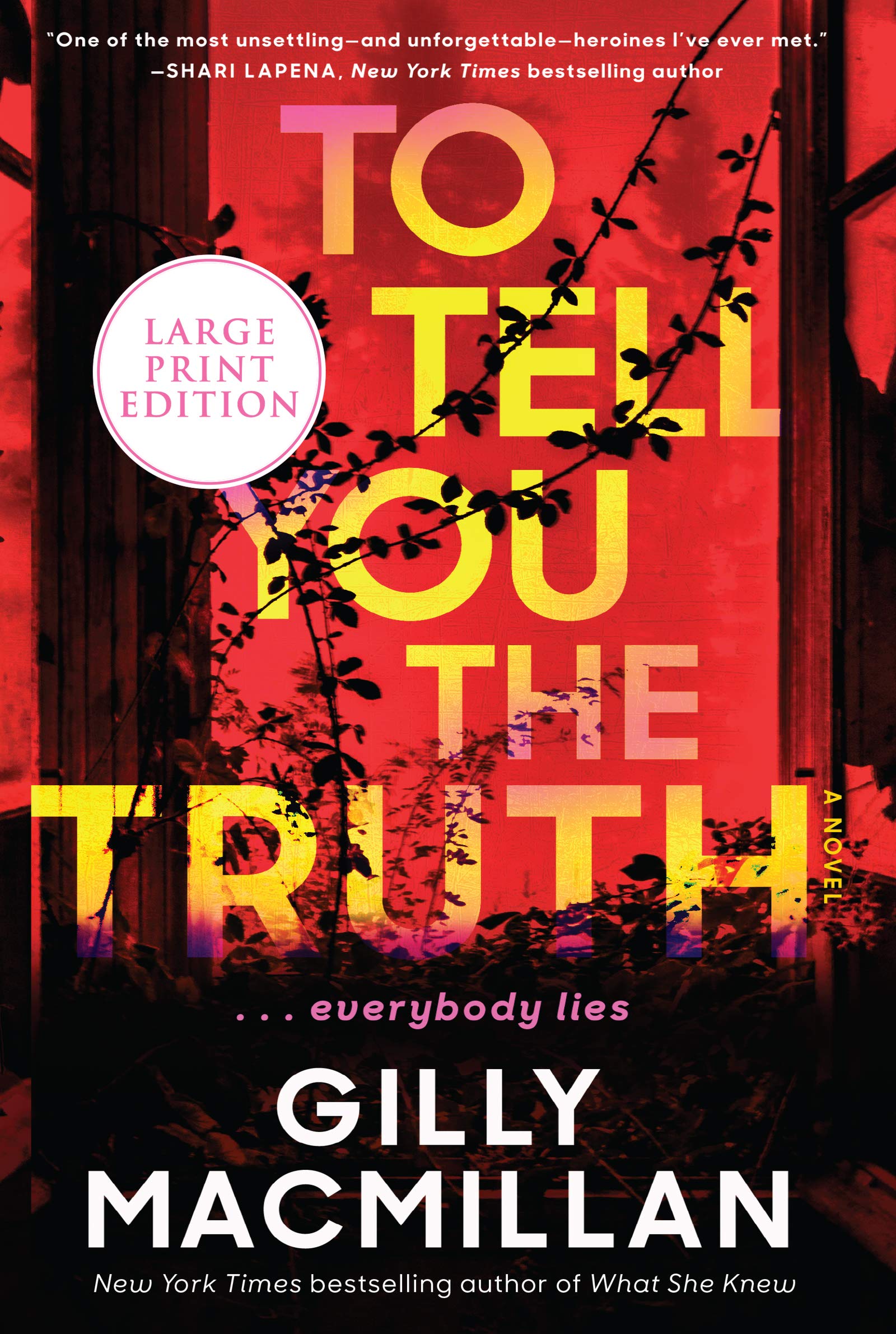 Amazon.com: To Tell You the Truth: A Novel: 9780062999177: Macmillan ...