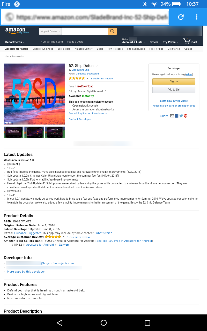 RM Web Browser - App on Amazon Appstore