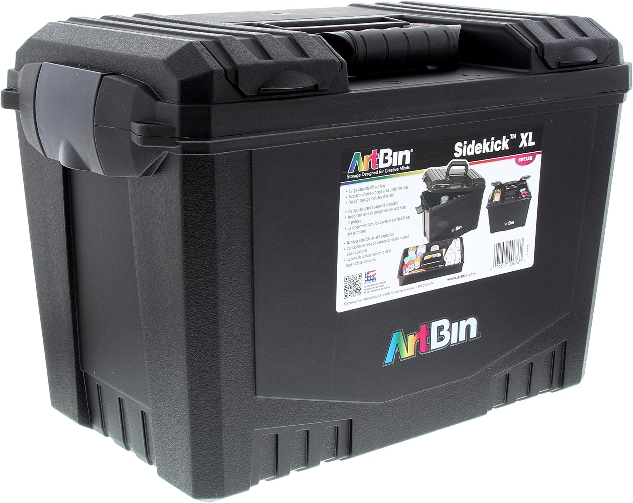 ArtBin 6917AB Sidekick XL Carrying Case, Portable Art & Craft Organizer ...