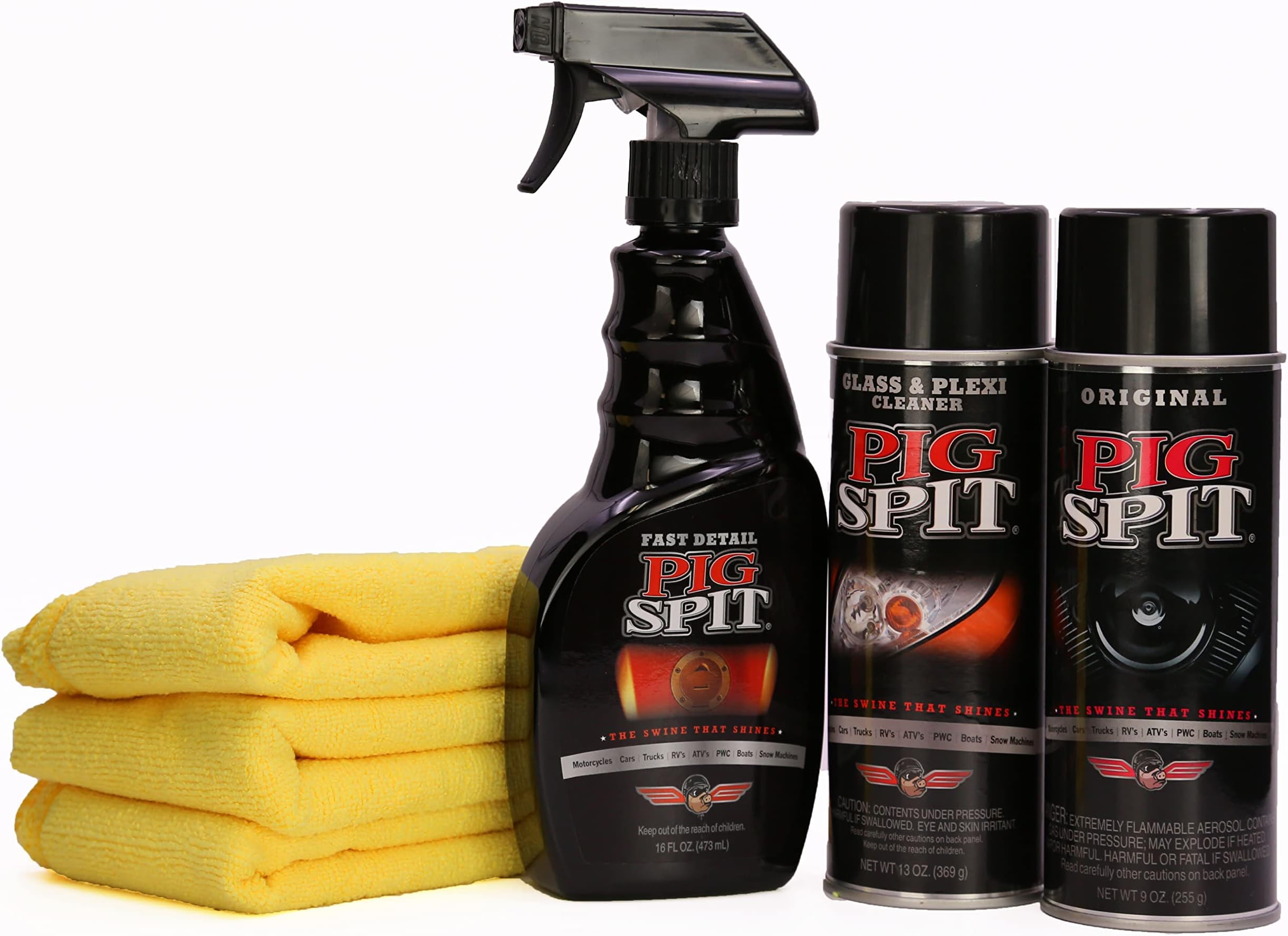 Amazon.com: Pig Spit Fast Detail for Use on Motorcycles, Cars, Trucks ...
