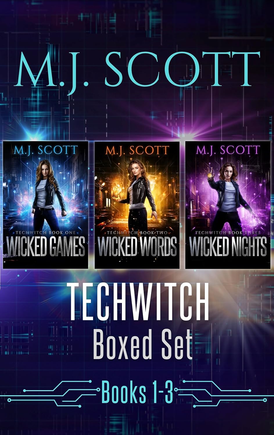 Amazon.com: TechWitch Boxed Set Books 1-3: A futuristic urban fantasy collection eBook : Scott ...