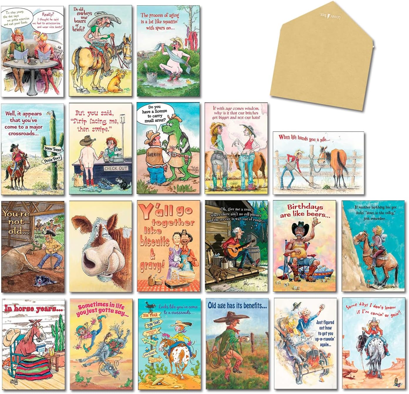 Amazon.com : Epic Greeting Cards 12 Charles M. Russell, and Frederick ...