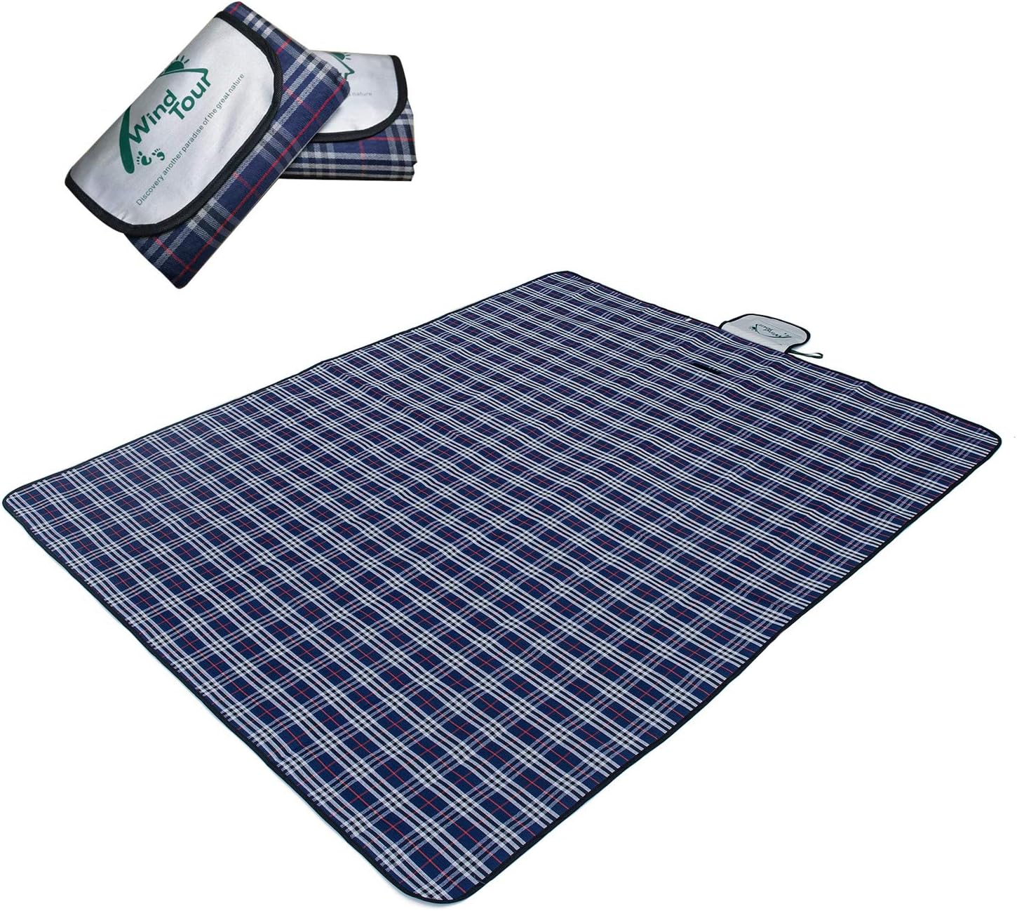 Amazon.com: Wind Tour Family Outdoor Waterproof Durable Picnic Blankets ...