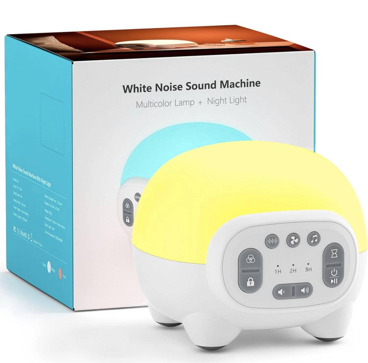 Watch Easy to Use White Noise Sound Machine LOVE IT on Amazon Live