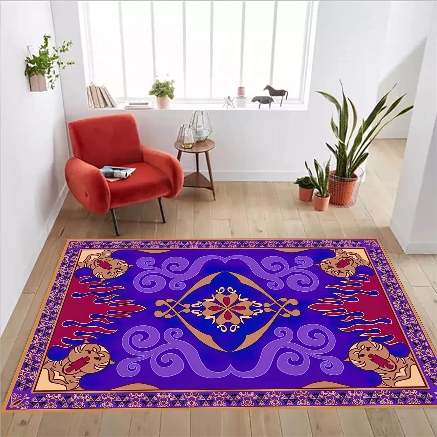 Amazon.com: Aladdin Magic Carpet - Flying Rug (31'x47')=80x120cm : Home ...