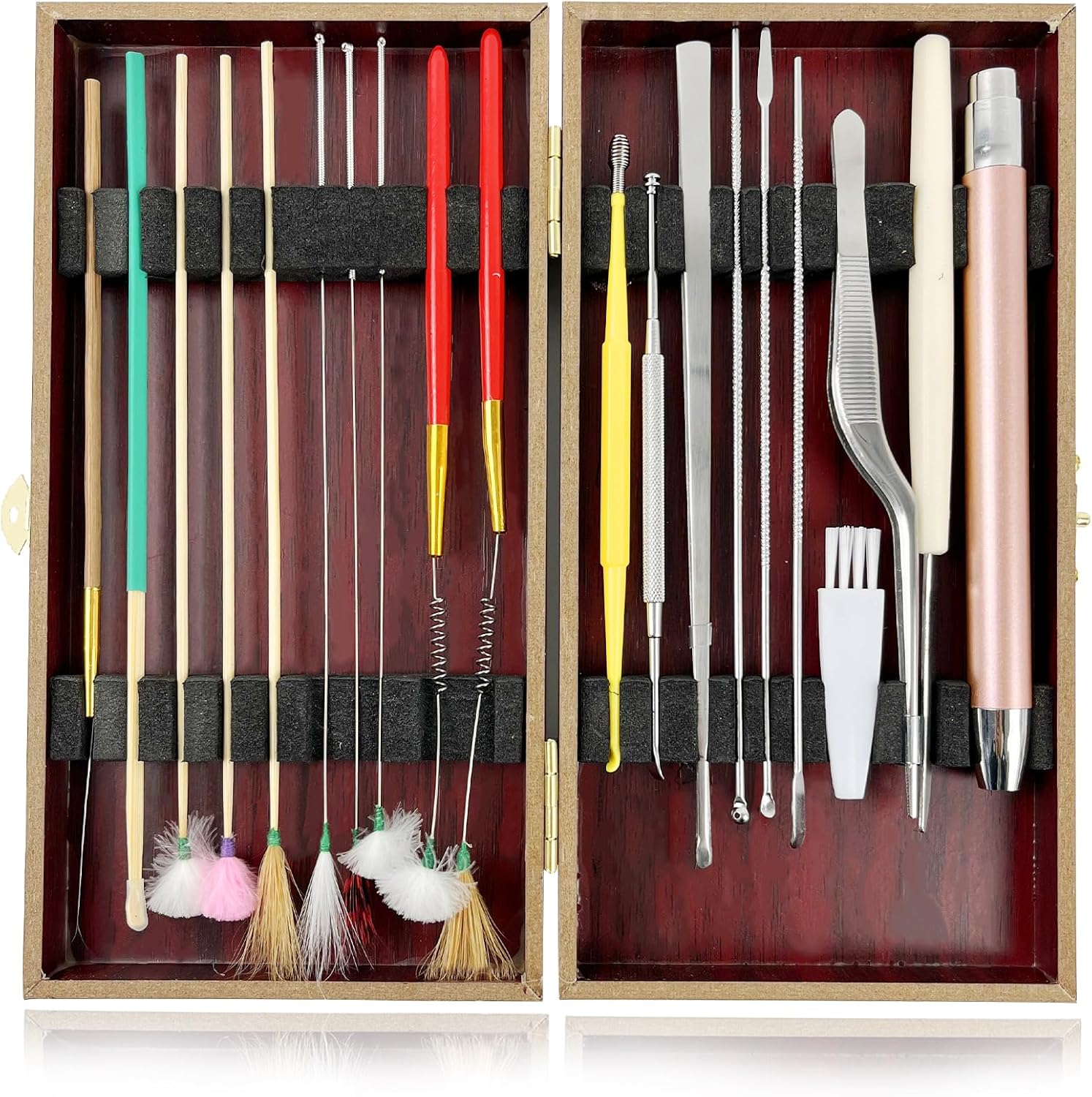 Amazon.com: 20Pcs Earwax Removal Kits Brushes for Ear, Ear Cleaning ...