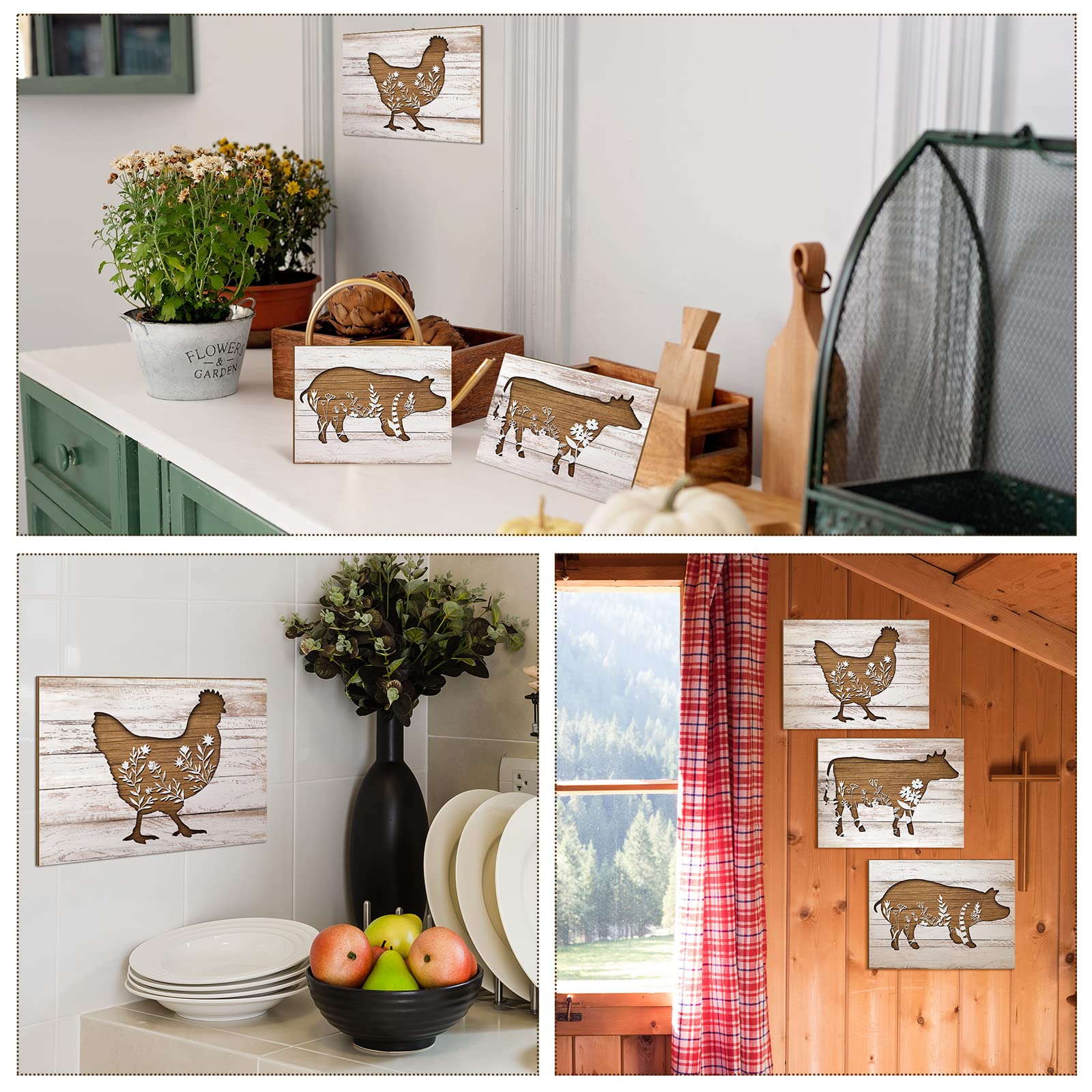 Cow Farmhouse Chic Signs Cow Signs