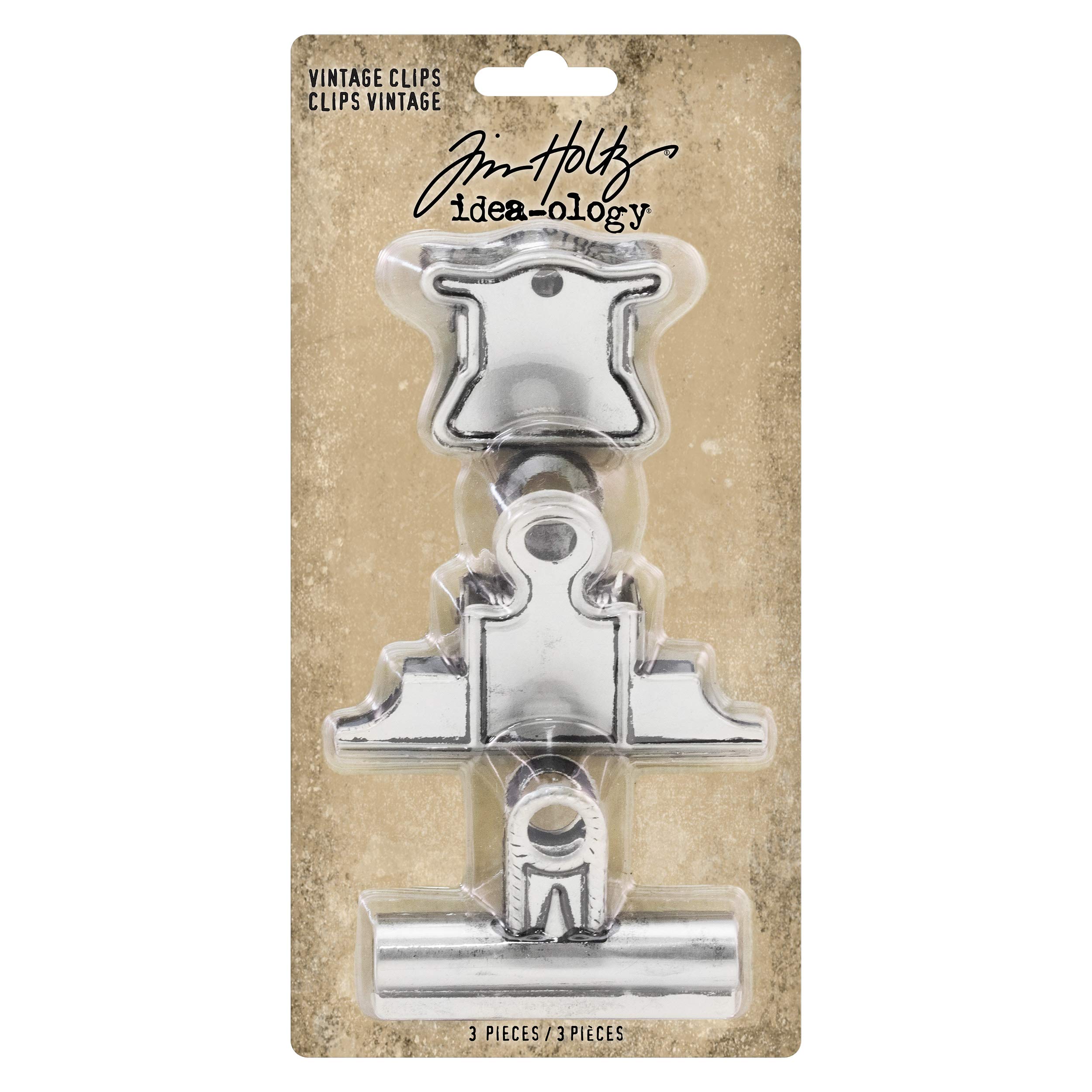 Tim Holtz - Advantus Vintage Clips, Metal, Silver, One Size : Amazon.co ...