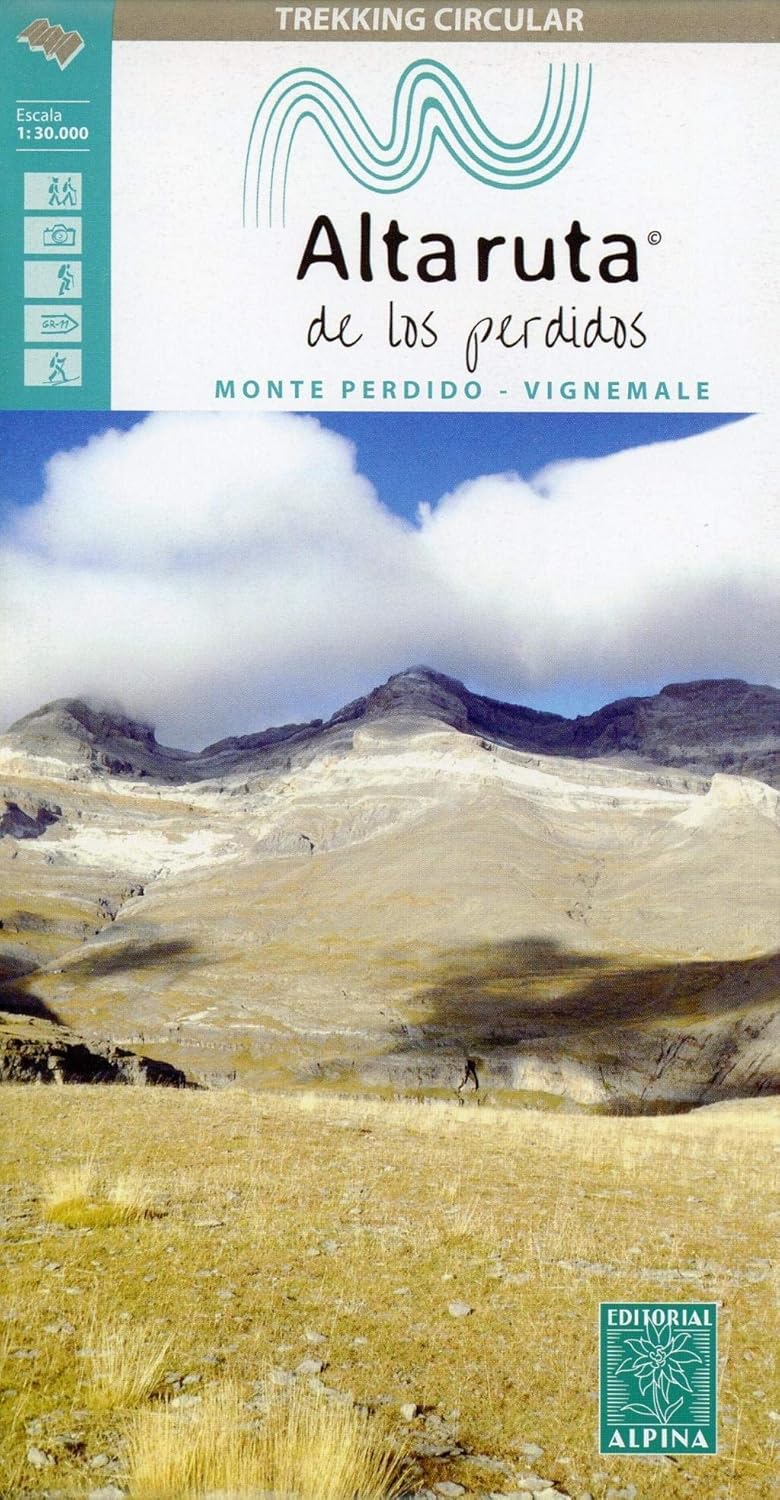 Alta Ruta los Perdidos map&guide Monte Perdido-Vignemale : Amazon.in: Books