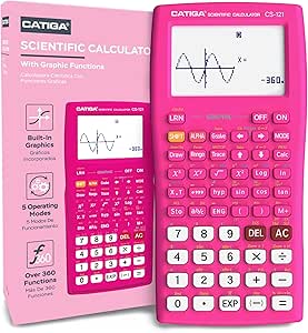 Amazon.com : CATIGA Scientific Calculator with Graphic Functions, Multiple Modes with Intuitive ...