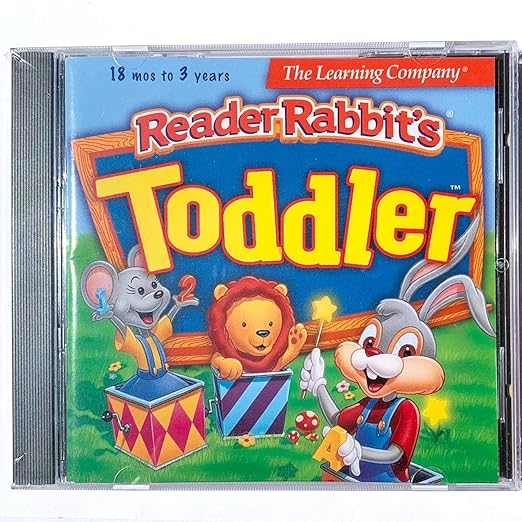 Amazon.com: Reader Rabbit's Toddler Original Version (Ages 18 Months to ...