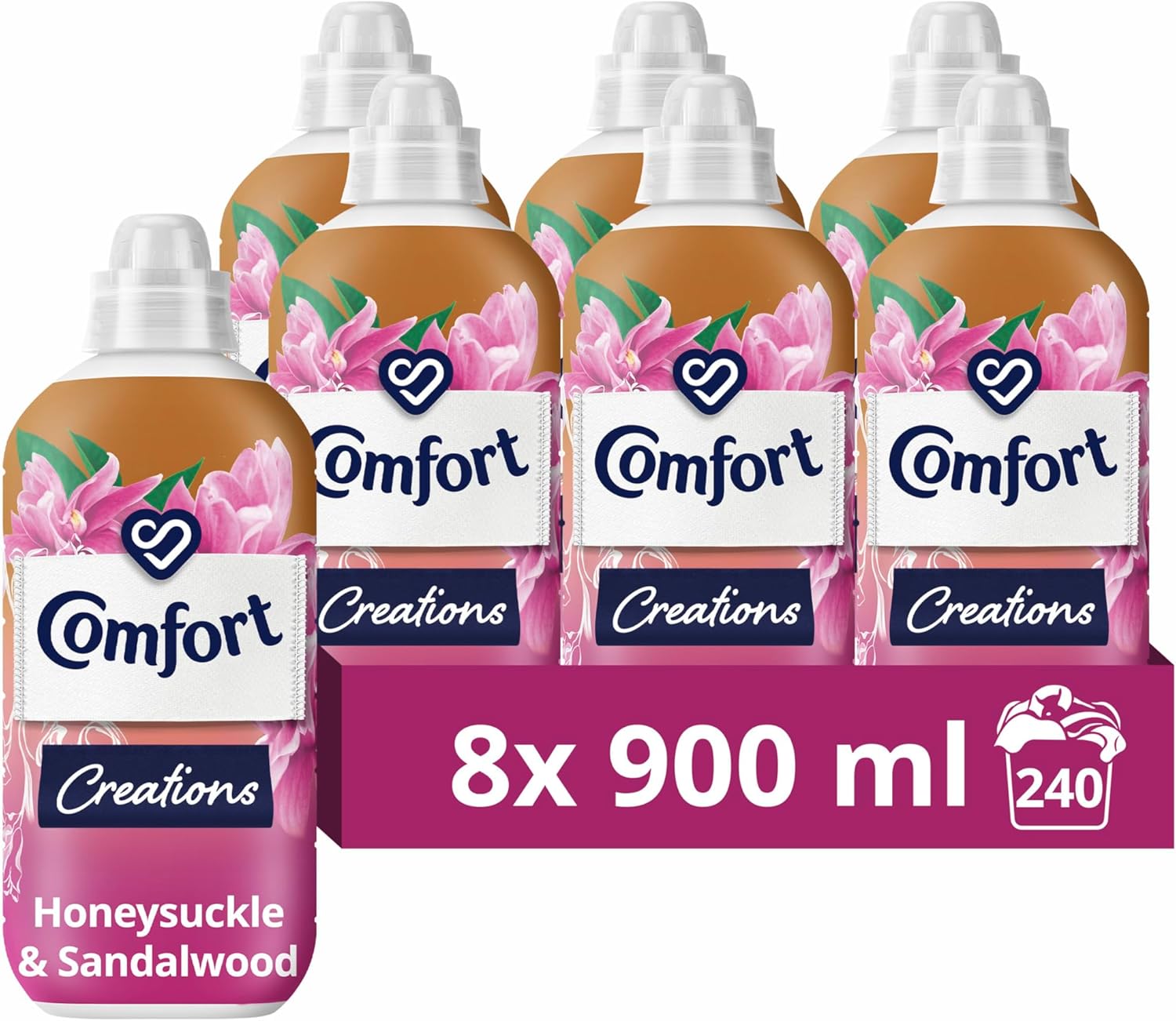 Comfort Creations Honeysuckle & Sandalwood Fabric Conditioner 240 ...