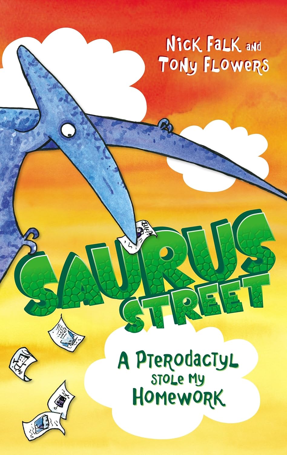 Saurus Street 2: A Pterodactyl Stole My Homework - Kindle edition by ...