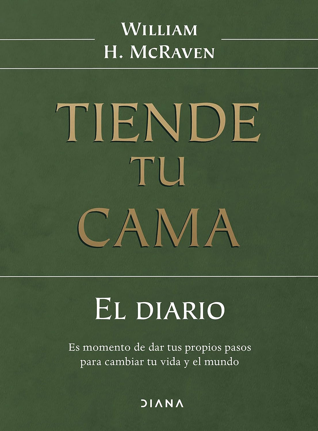 Amazon.com: Tiende tu cama: El diario / Make Your Bed: A Daily Journal ...
