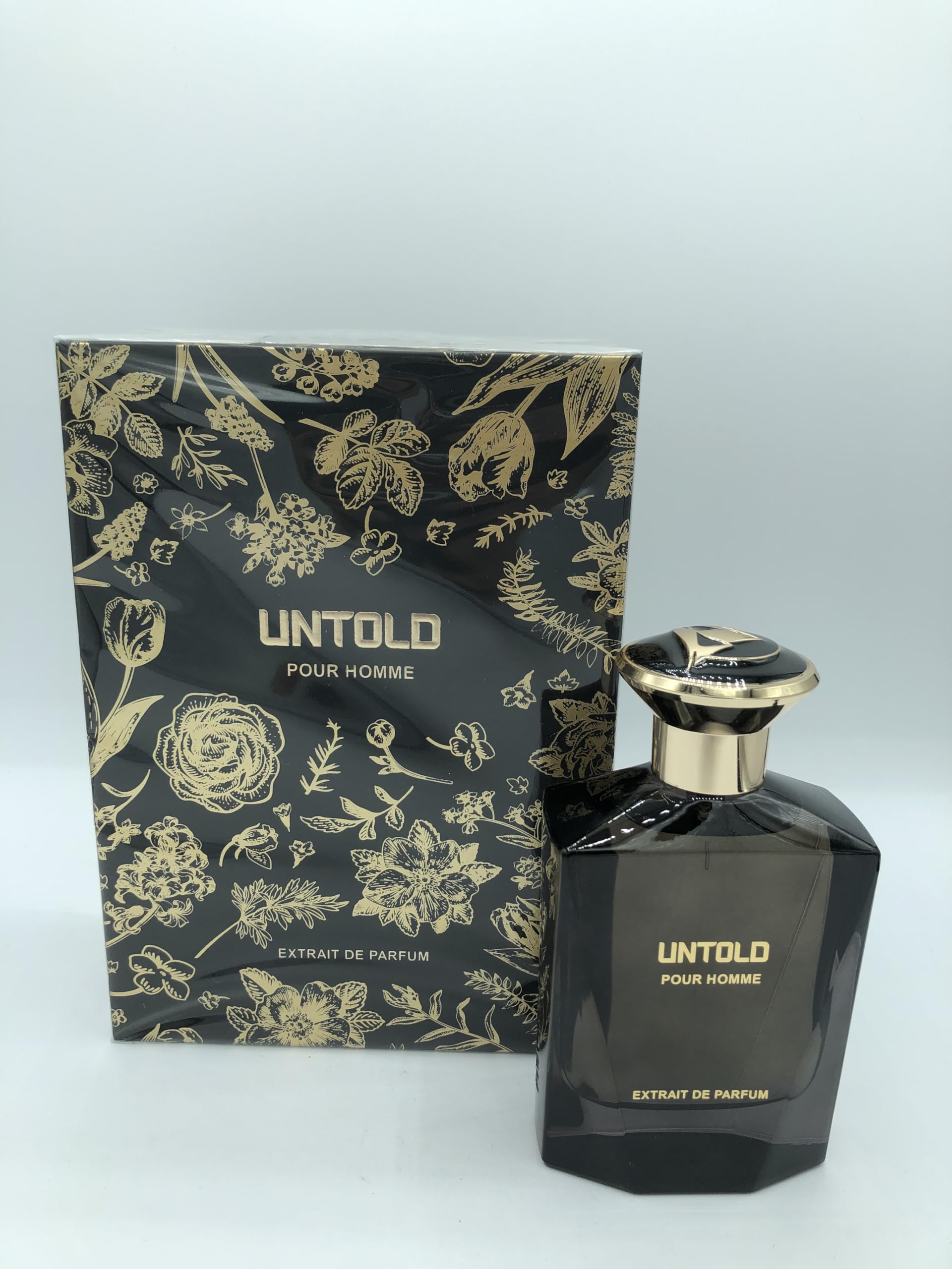 Amazon.com : Fragrance Story Inc UNTOLD 3.4OZ EXTRAIT DE PARFUM MEN ...