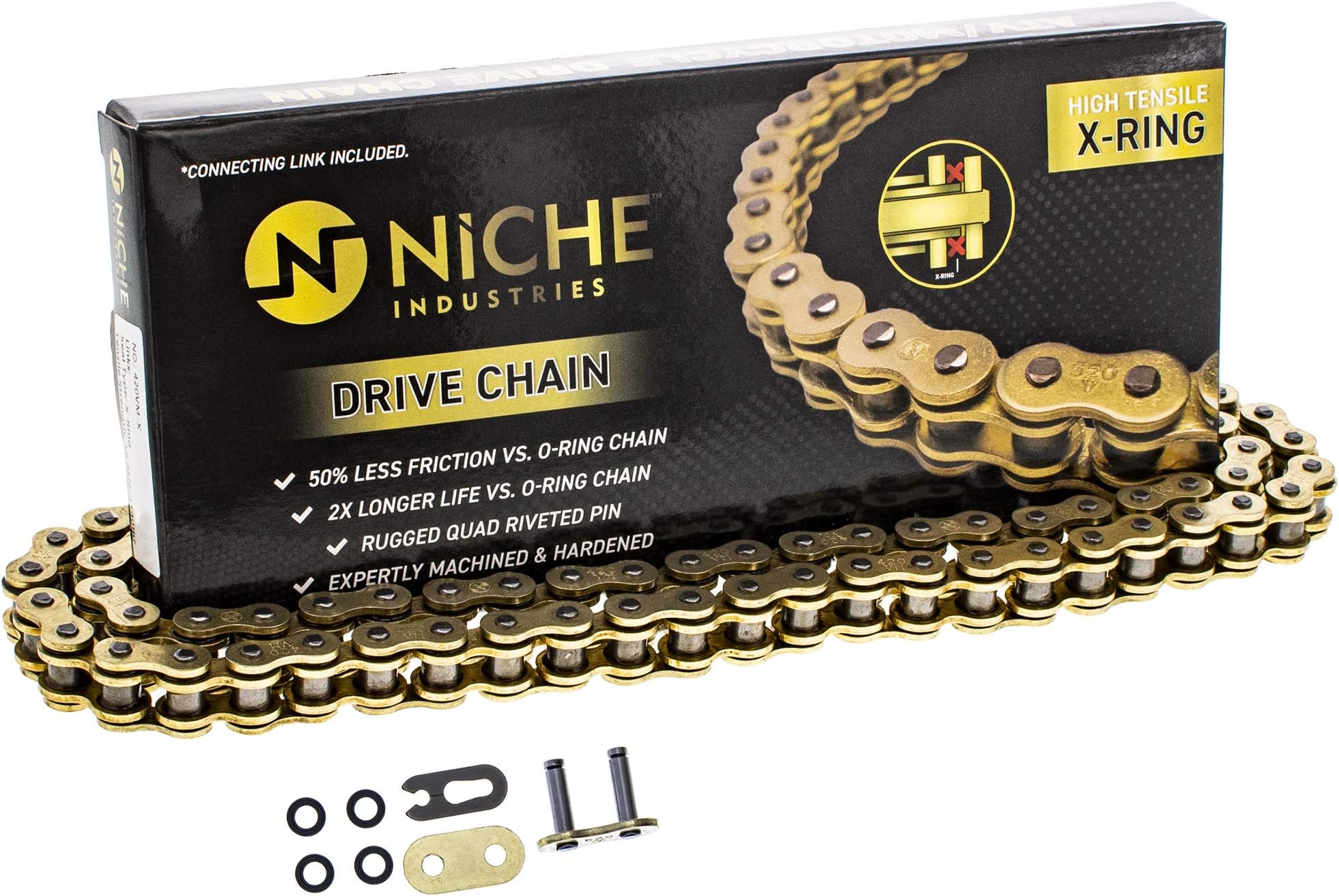 Amazon.com: Pro Taper 420MX Premuim Gold Series Chains - Lg. 134 ...