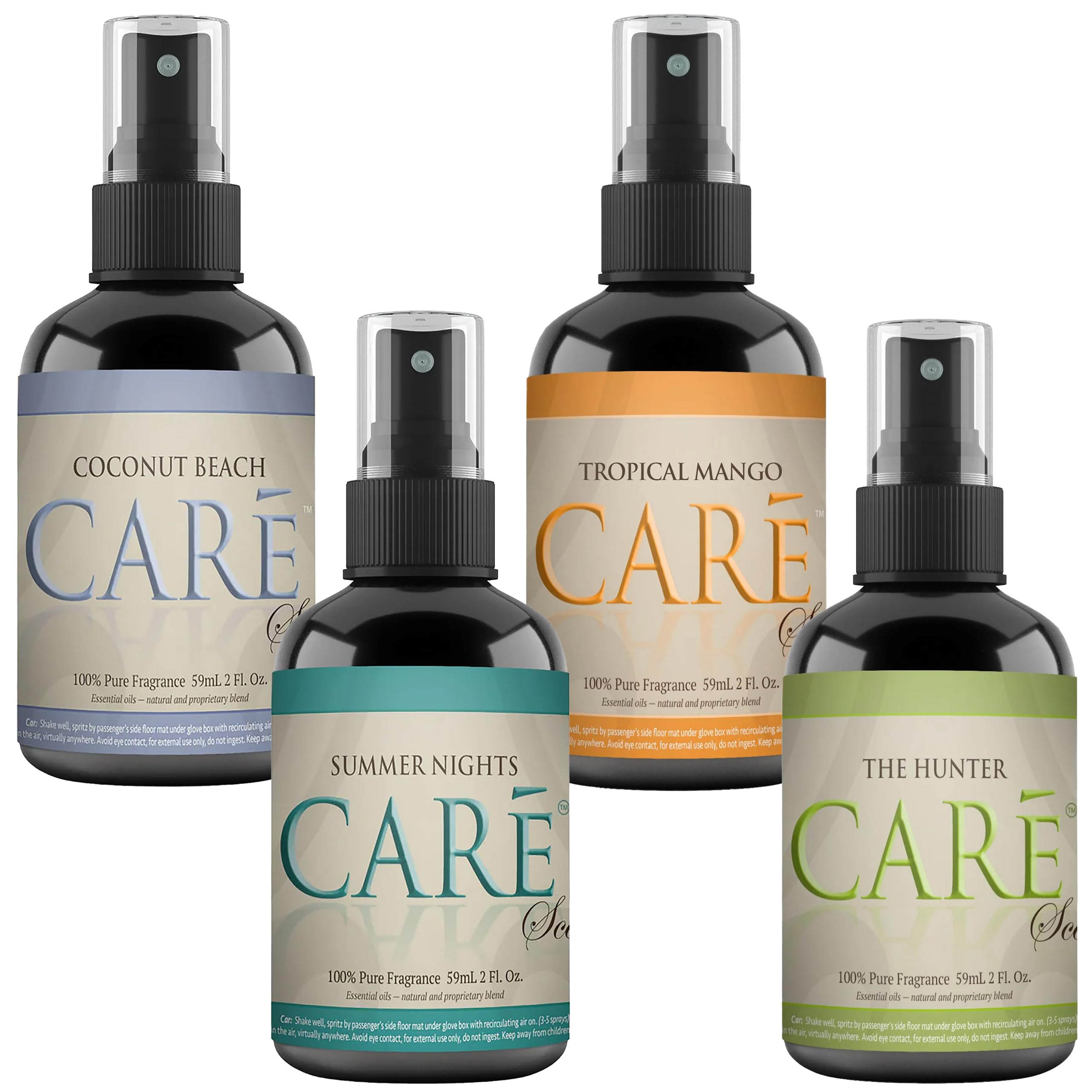 Amazon.com: CARe Scents Luxury Car Freshener, Long-lasting Car Scent ...